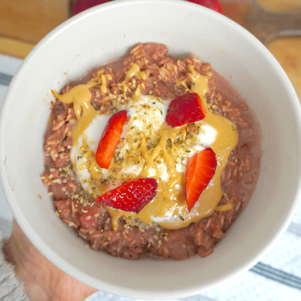 Avena Cremosa con Sabor a Fresas - COCINA CON MICHELA